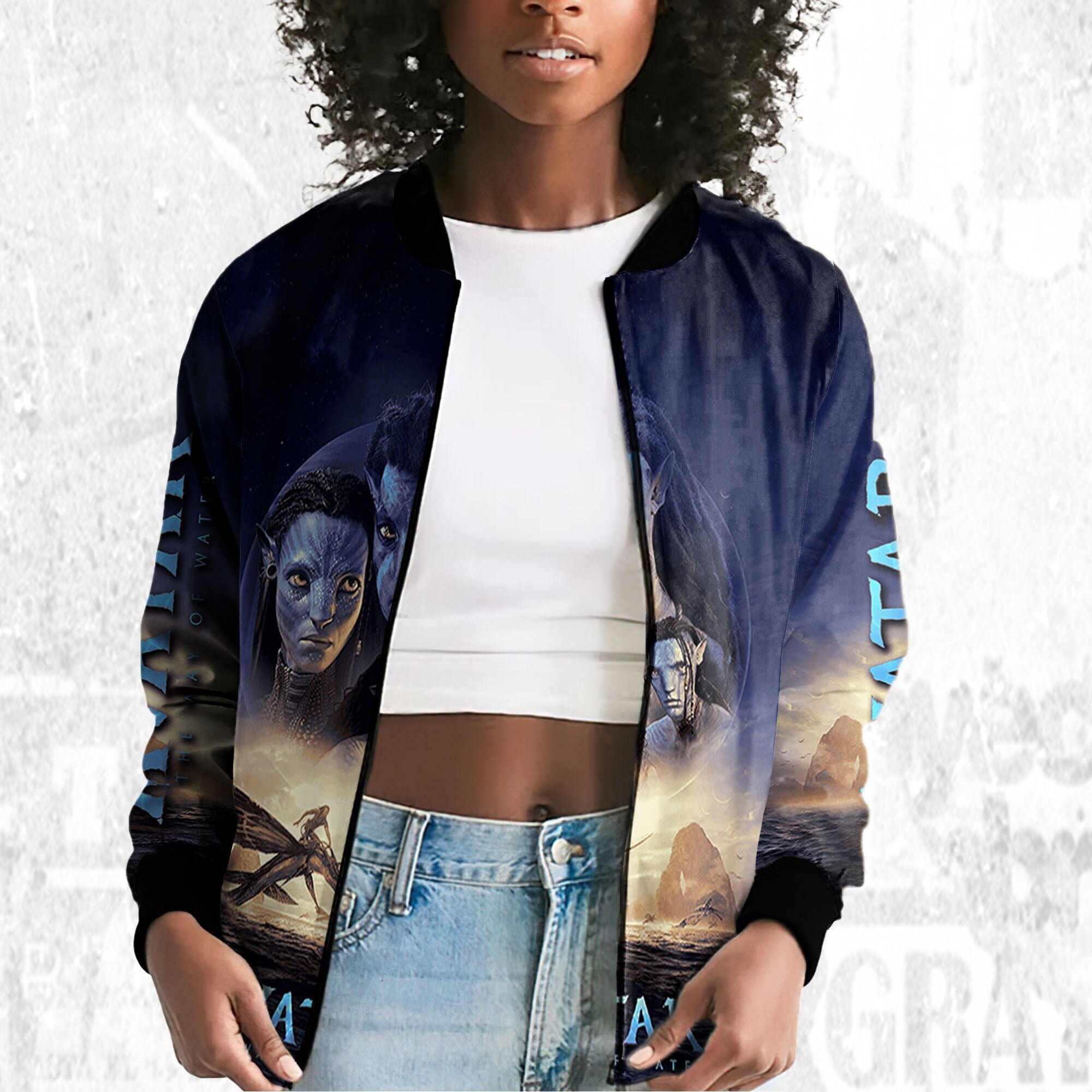 Avatar The Way Of Water Vintage Jacket Bomber , Tsurak Jacket , Neteyam ...