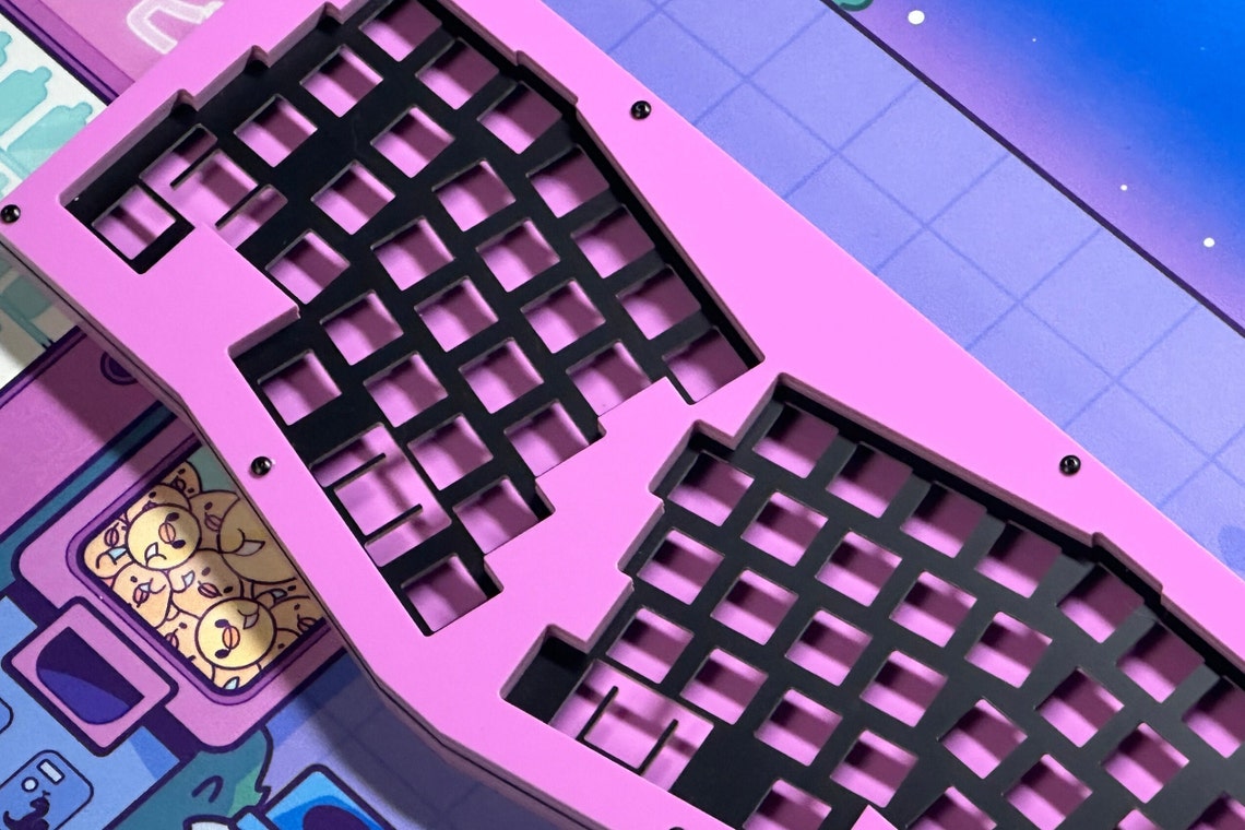Purple Pastel Alice Keyboard Kit Arisu PCB - Etsy