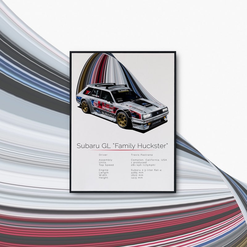 Subaru Hoonigan - Etsy UK