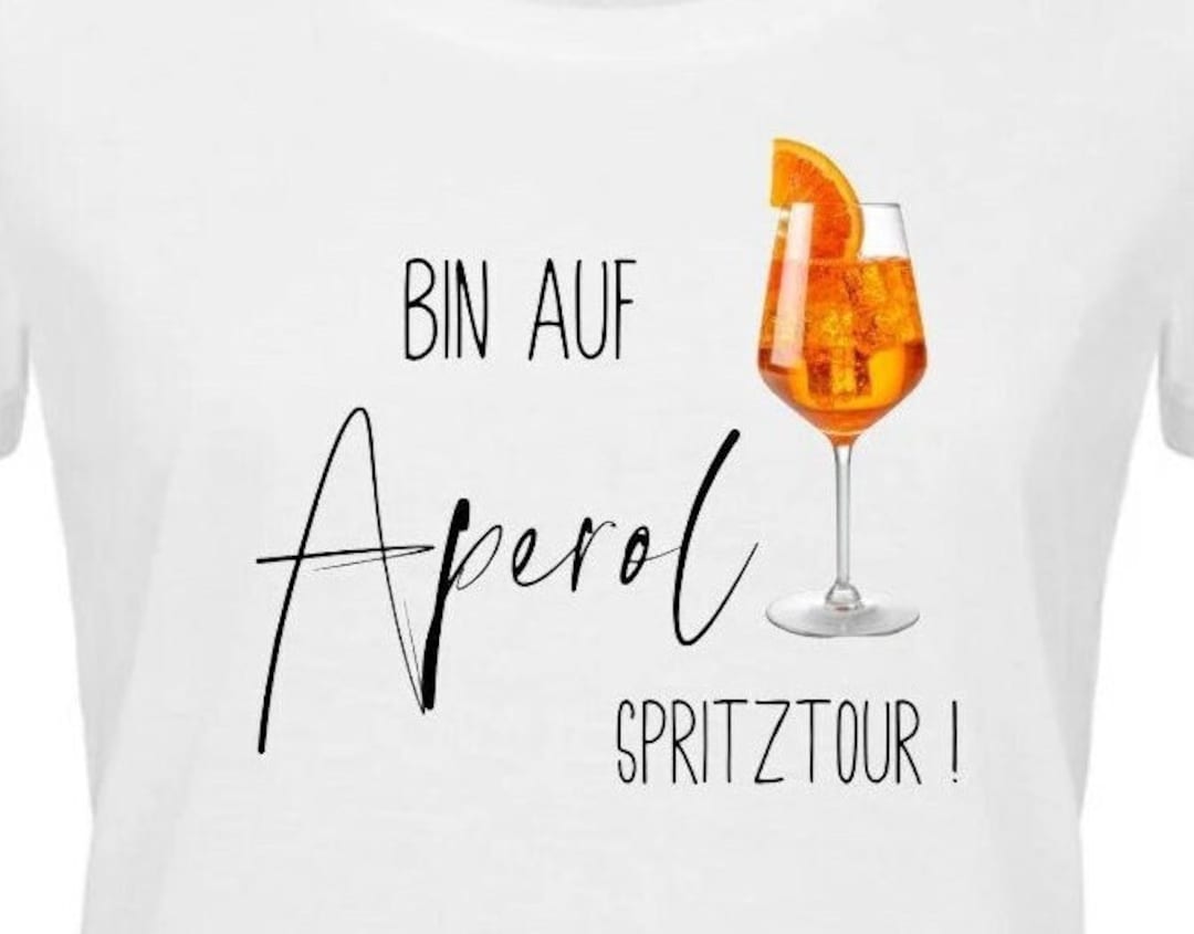 Bügelbild Bin auf Aperol Spritztour - Etsy.de