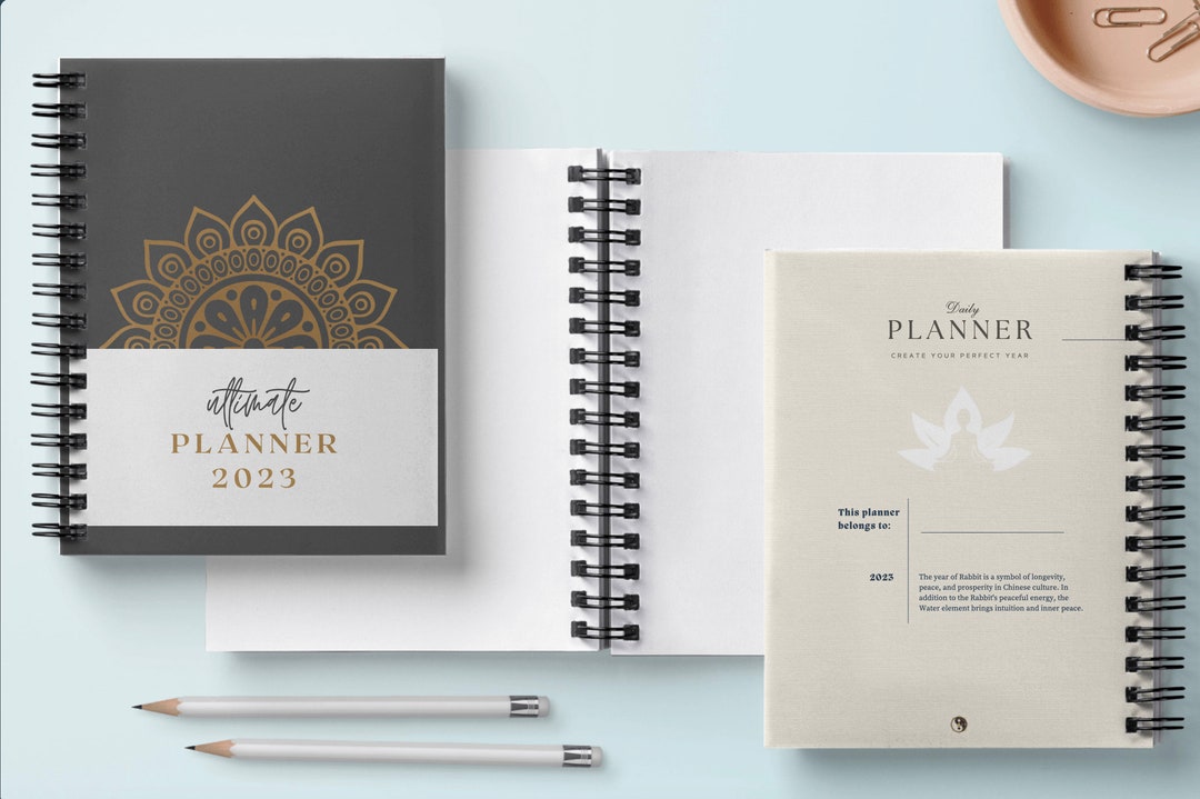 Printable Daily White Minimalist Planner Pages - Etsy