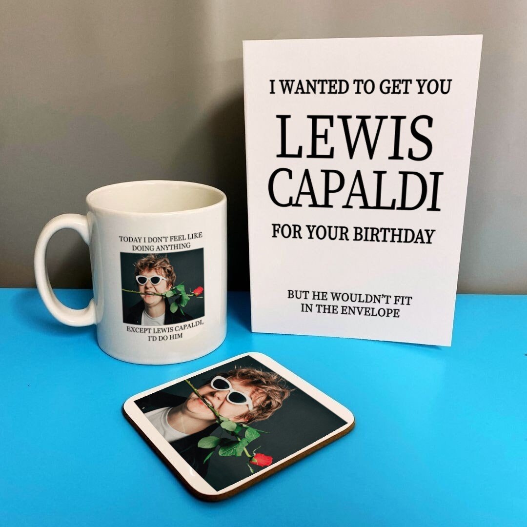 Lewis Capaldi Gift Set Gift for Her Birthday Gift Friend - Etsy