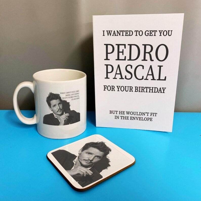 Pedro Pascal Gift Set Gift for Her Birthday Gift Friend - Etsy