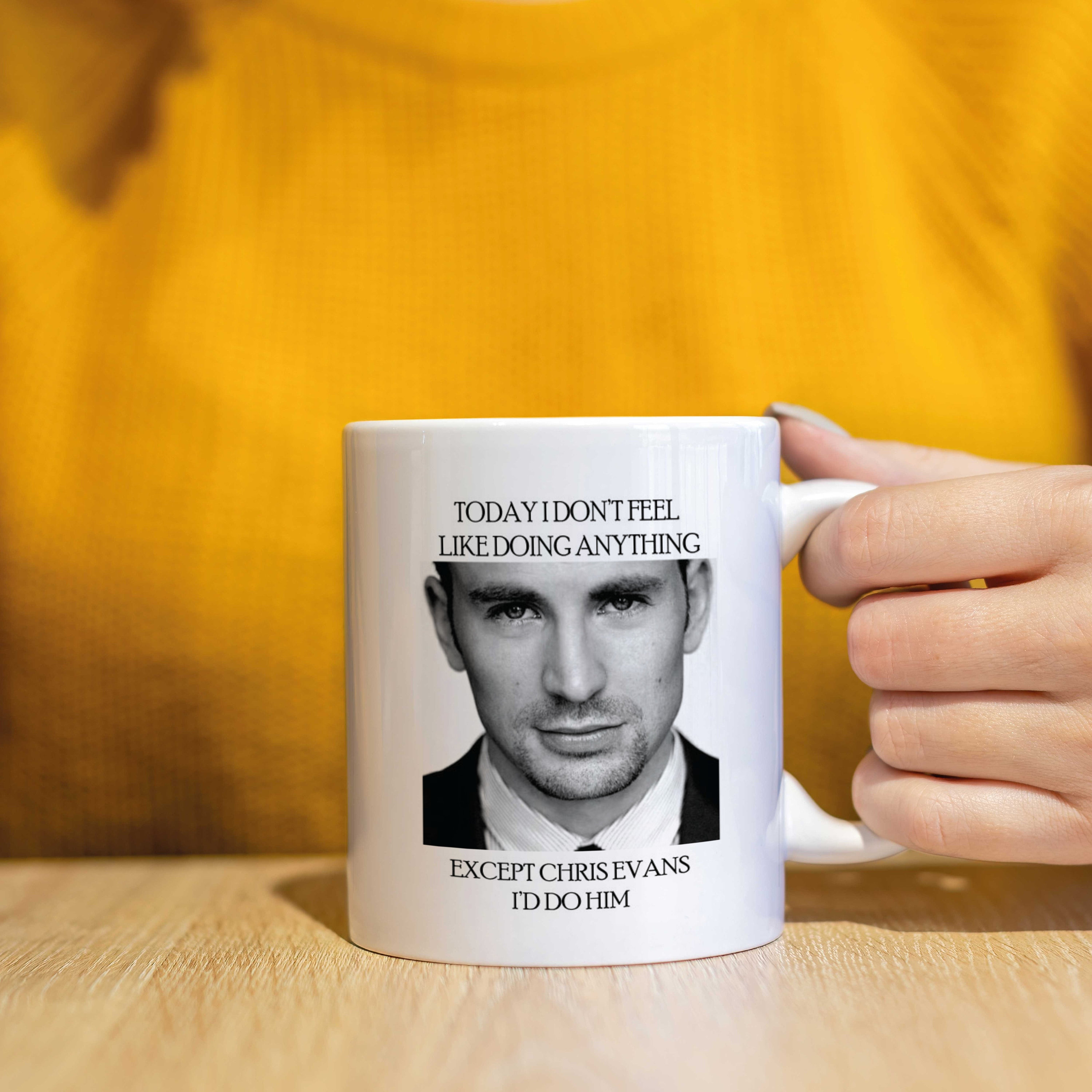 Chris Evans Mug Gift for Her Birthday Gift Cute Gift Mug - Etsy