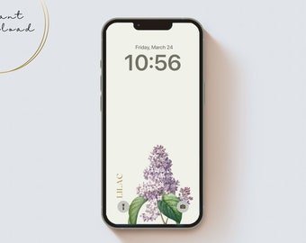 Tulip Apple iPhone Wallpaper | Spring Floral iPhone Background ...