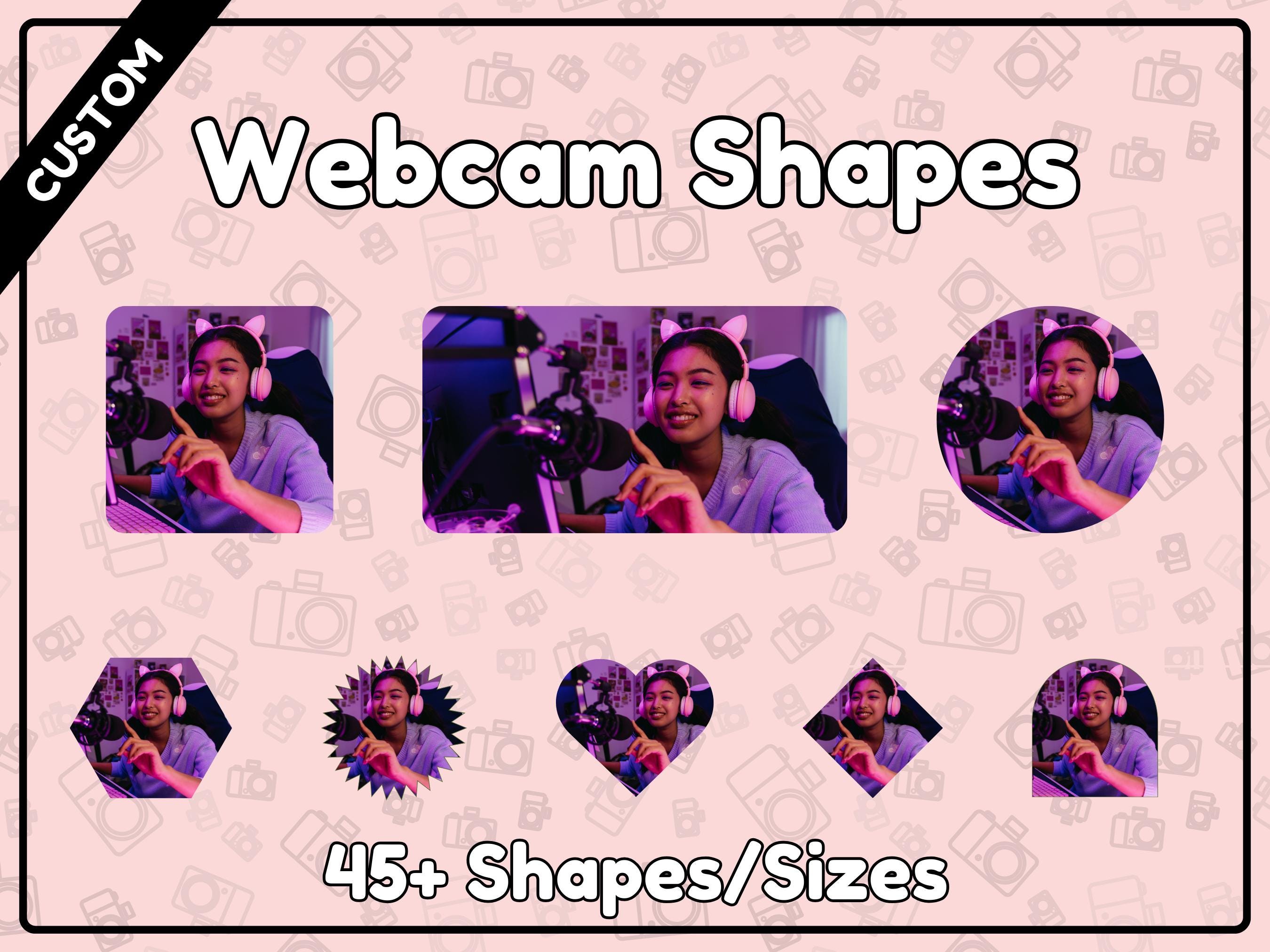 Custom Webcam Shapes | Unique OBS Stream Borders (digital Download) - Etsy
