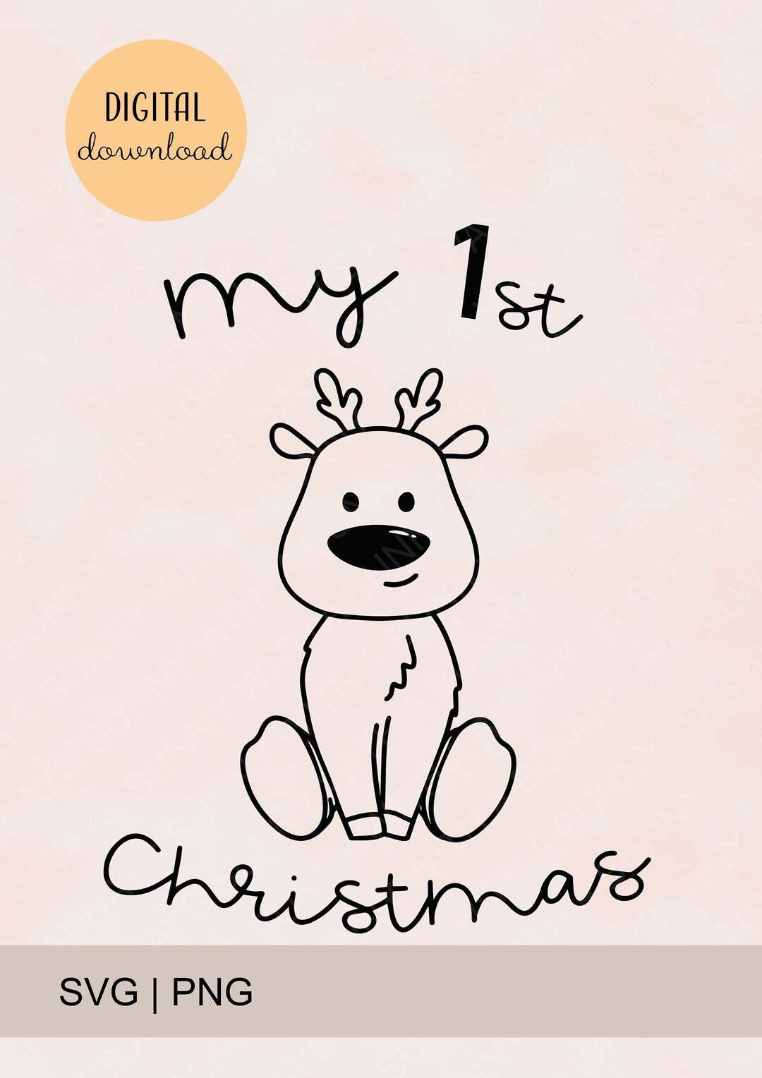 Babys First Christmas Svg My First Christmas PNG First - Etsy