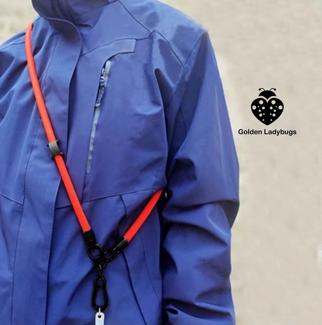 Outdoor 10mm Durable Phone Lanyard Connector Patch, Climbing Rope ...