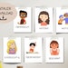 Feelings Cards | Digital Feeling Maps | Montessori Flashcards - Etsy