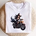 Witch Rider Motorcycle Halloween Design Instant Download - Etsy