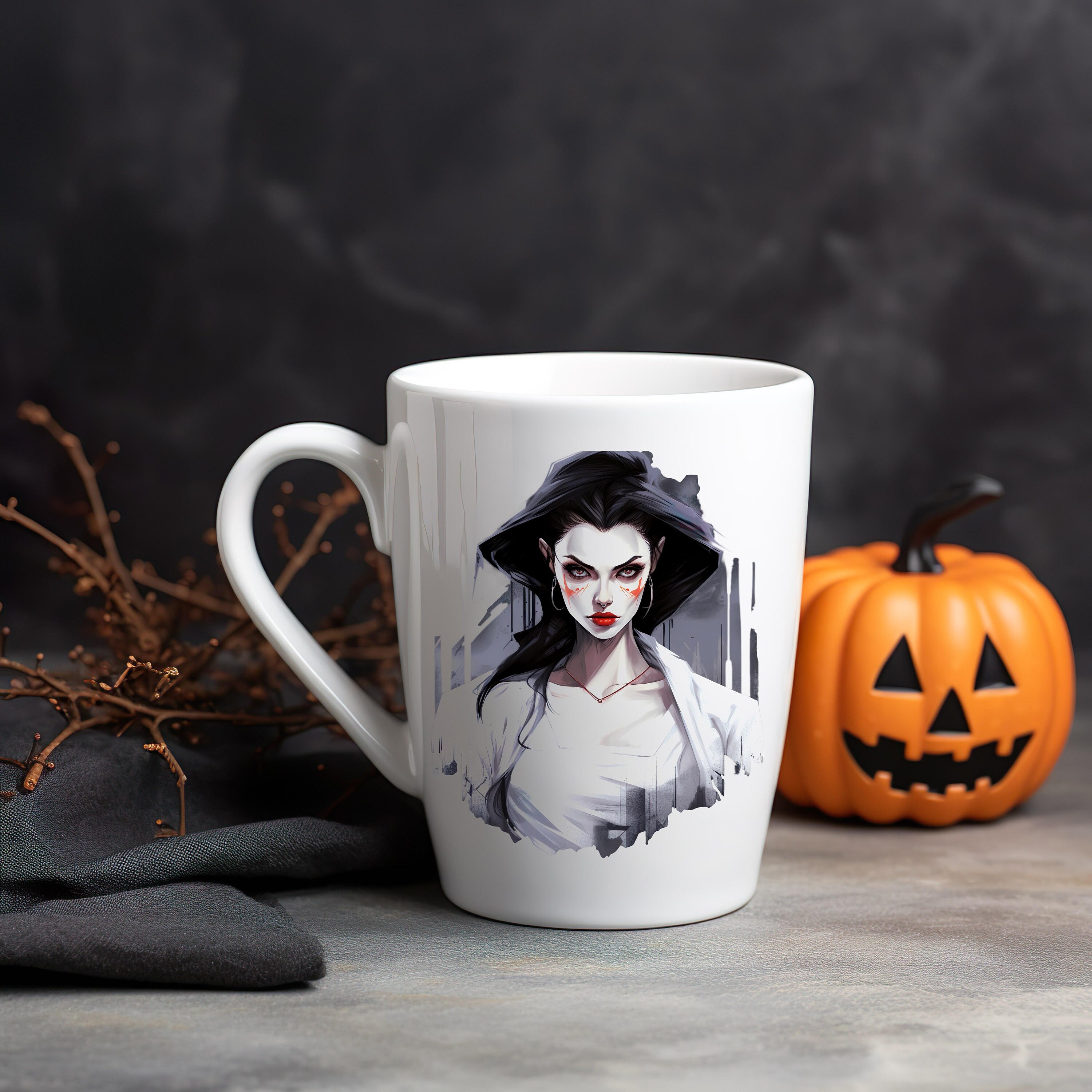 Cool Vampire Woman Themed Unique Cool Shirt Design Instant Download 300 ...