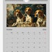 The Art Dogs Calendar, 2025 Fine Art Arcrlic Oil Dogs Paint Calendar ...