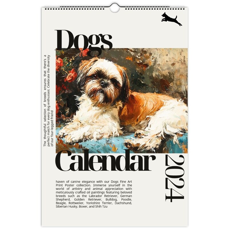 2025 Dogs Calendar - Etsy