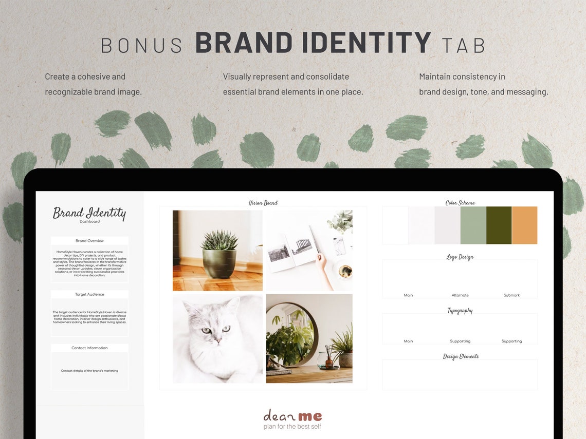 Social Media Content Calendar & Planner Template, Yearly Google Sheet ...