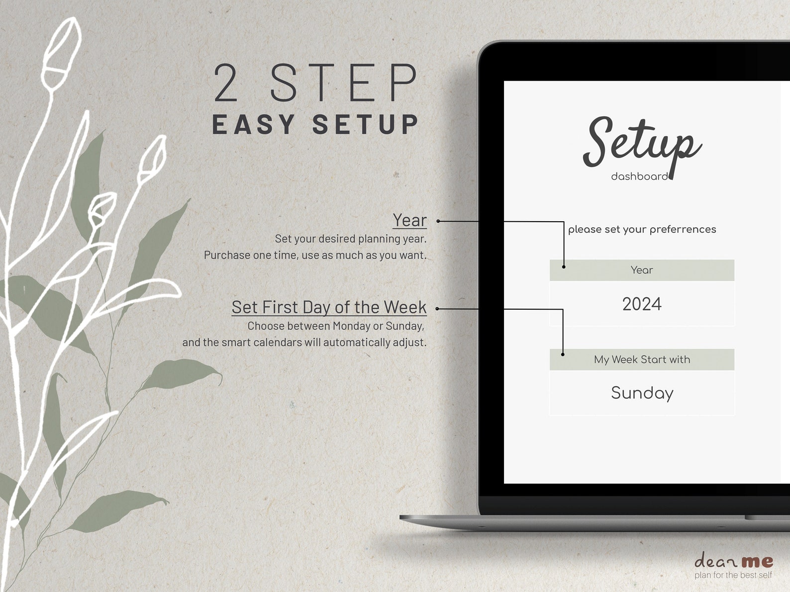 Google Sheets Monthly Calendar and Planner, Digital Planner Spreadsheet ...