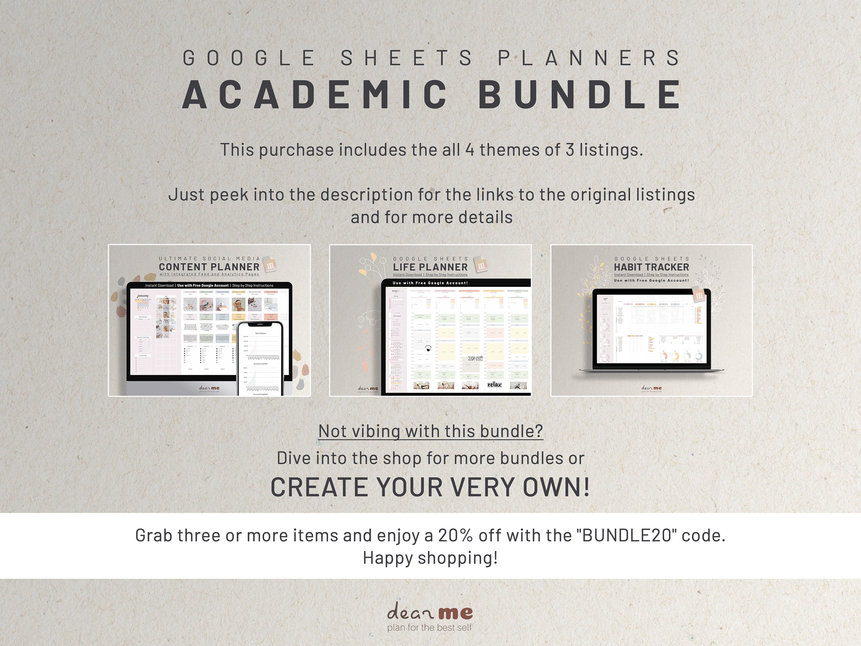 Content Planner Bundle Google Sheets, Ultimate Content Planner, Annual ...