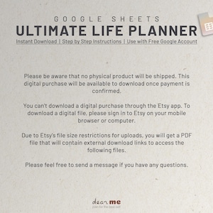 Google Sheets Life Planner, Daily Schedule Task Tracker, Digital ...