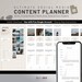 Ultimate Social Media Content Planner With Analytics, Google Sheets ...