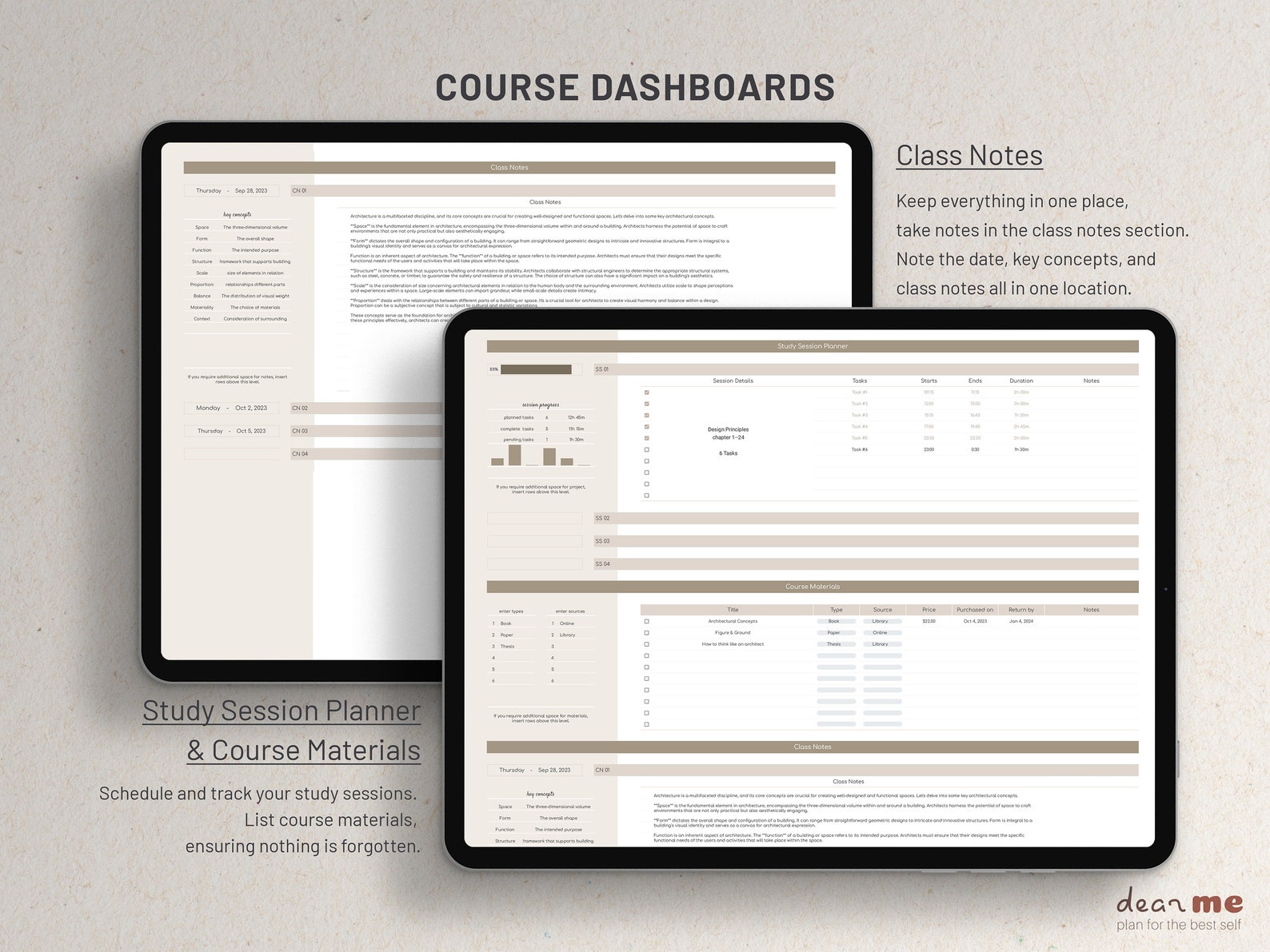 Ultimate Student Planner, Google Sheets Academic Digital Planner ...