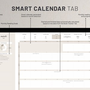 Google Sheets Book Tracker Spreadsheets, Neutral Colors Reading Log ...