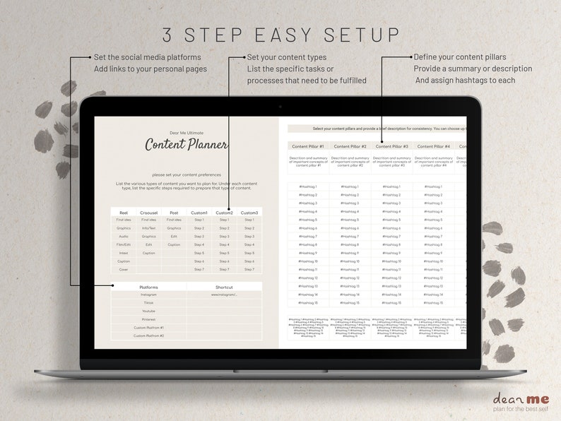 Ultimate Social Media Content Planner With Analytics, Google Sheets ...