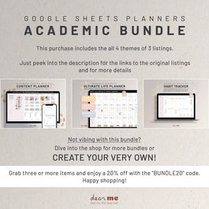 Content Planner Bundle Google Sheets, Ultimate Content Planner, Annual ...
