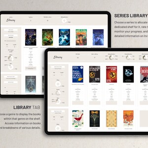 Google Sheets Book Tracker Spreadsheets, Neutral Colors Reading Log ...