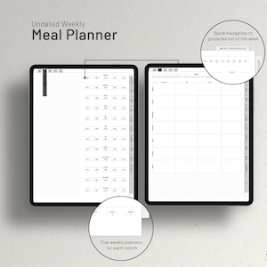 Digital Recipe Book and Meal Planner for Goodnotes and Notability ...