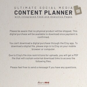 Ultimate Social Media Content Planner With Analytics, Google Sheets ...