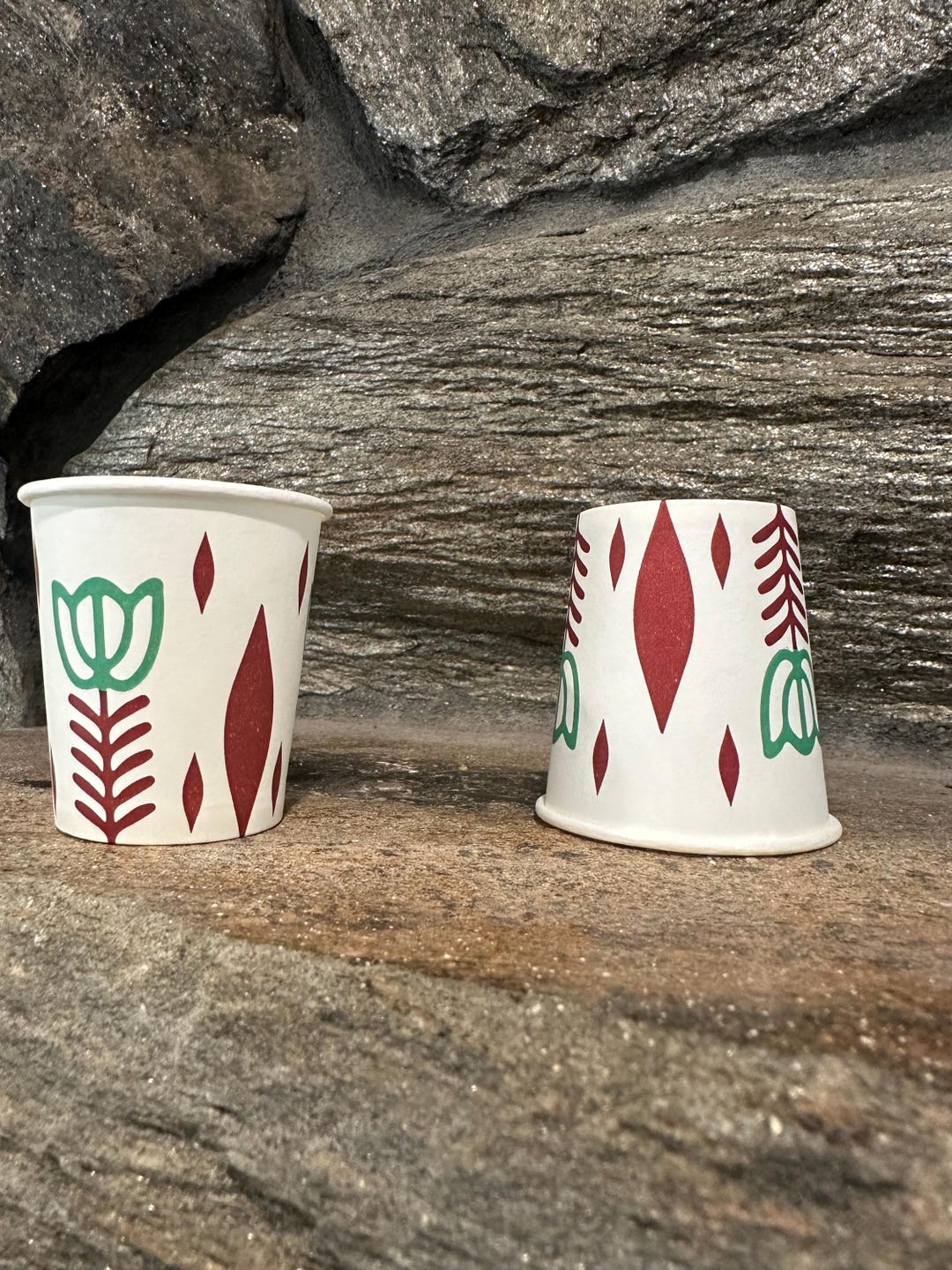 50 Pack of Paper Chaffé Cups Arabic Coffee Disposable - Etsy