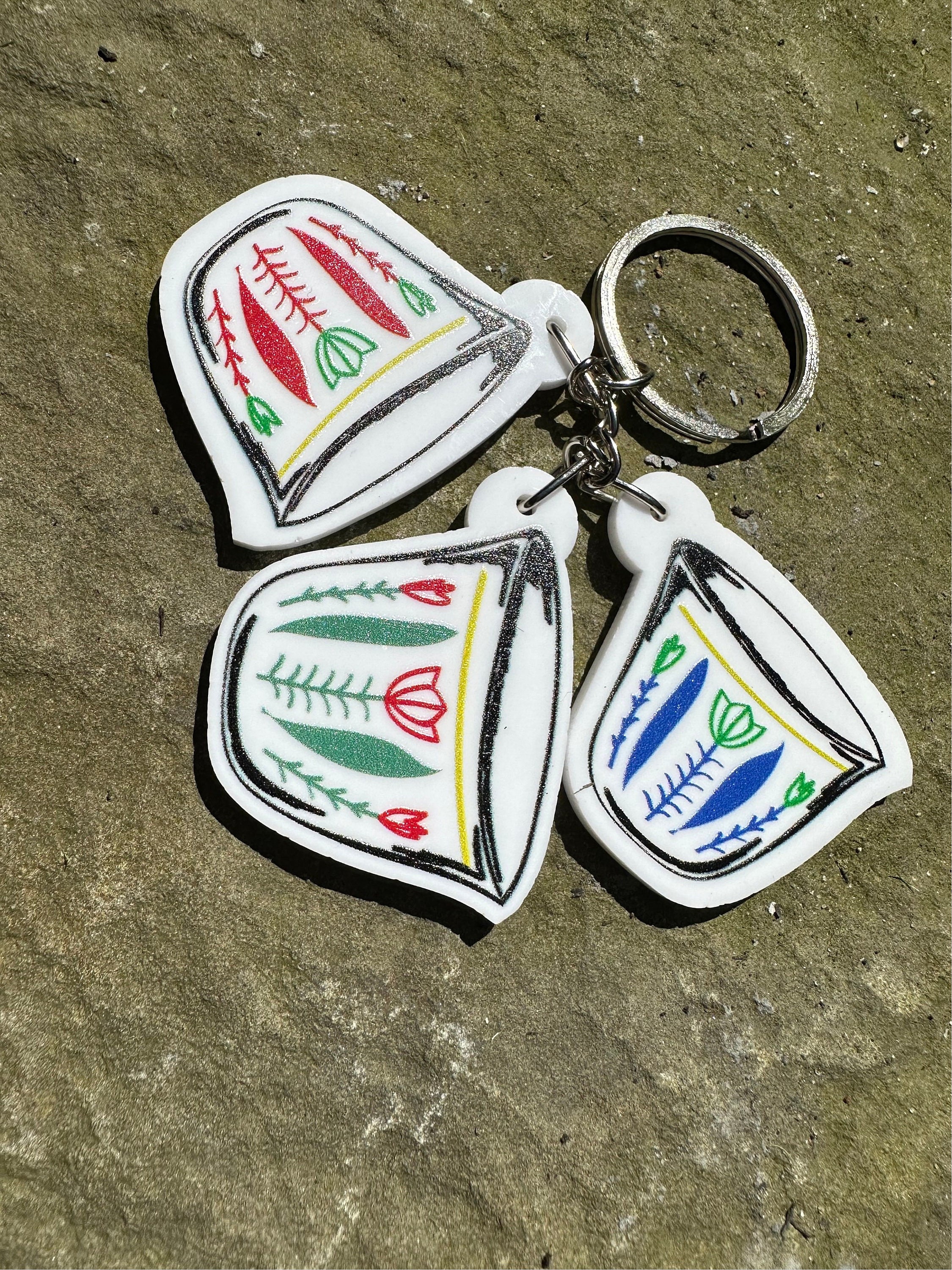 Lebanese Keychain - Chaffé - Coffee Cups Arabic - Made in Lebanon - Etsy