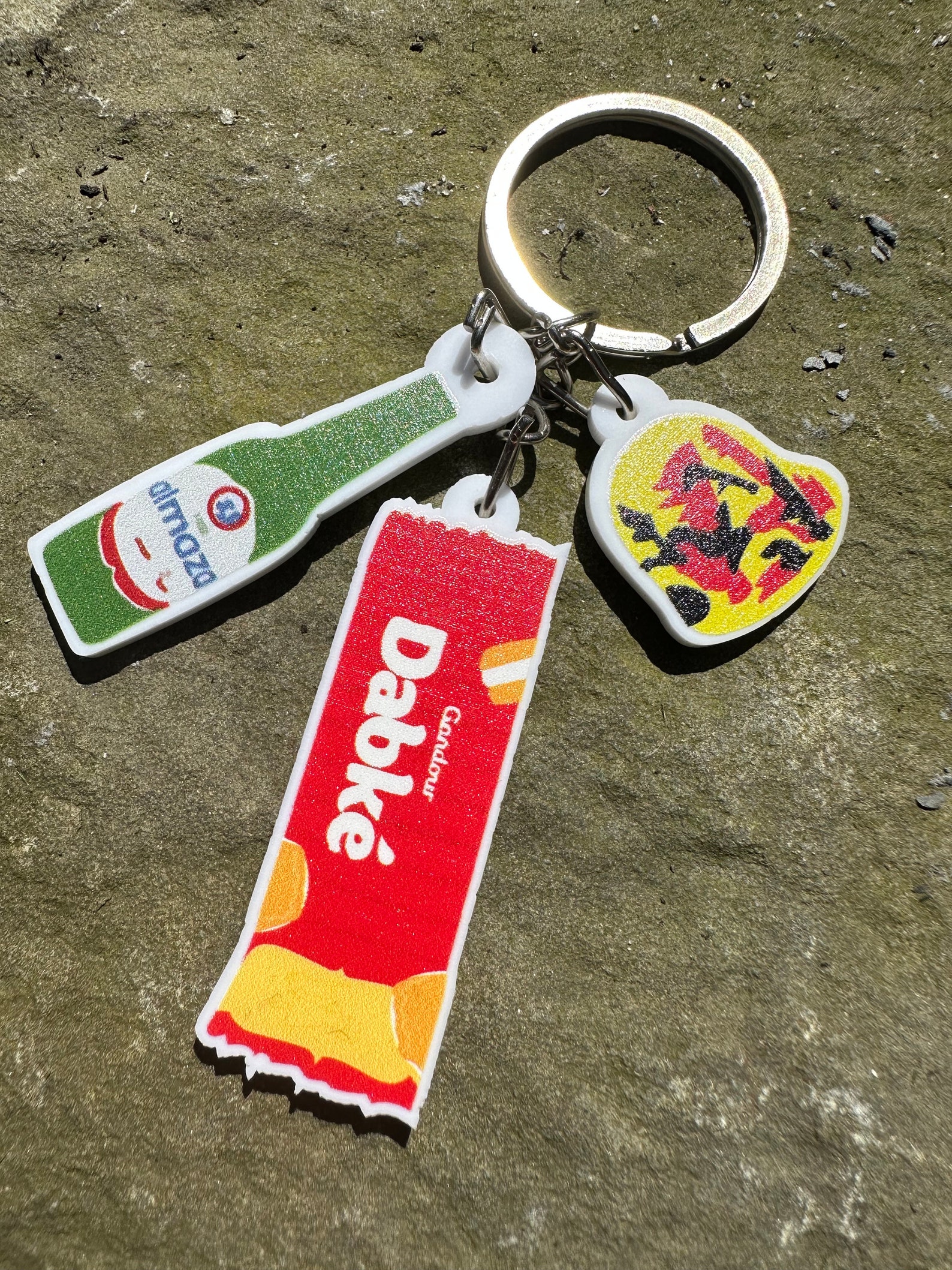 Lebanese Keychain - Snacks - Almaza - Beer - Tarboush - Dabke - Arabic ...