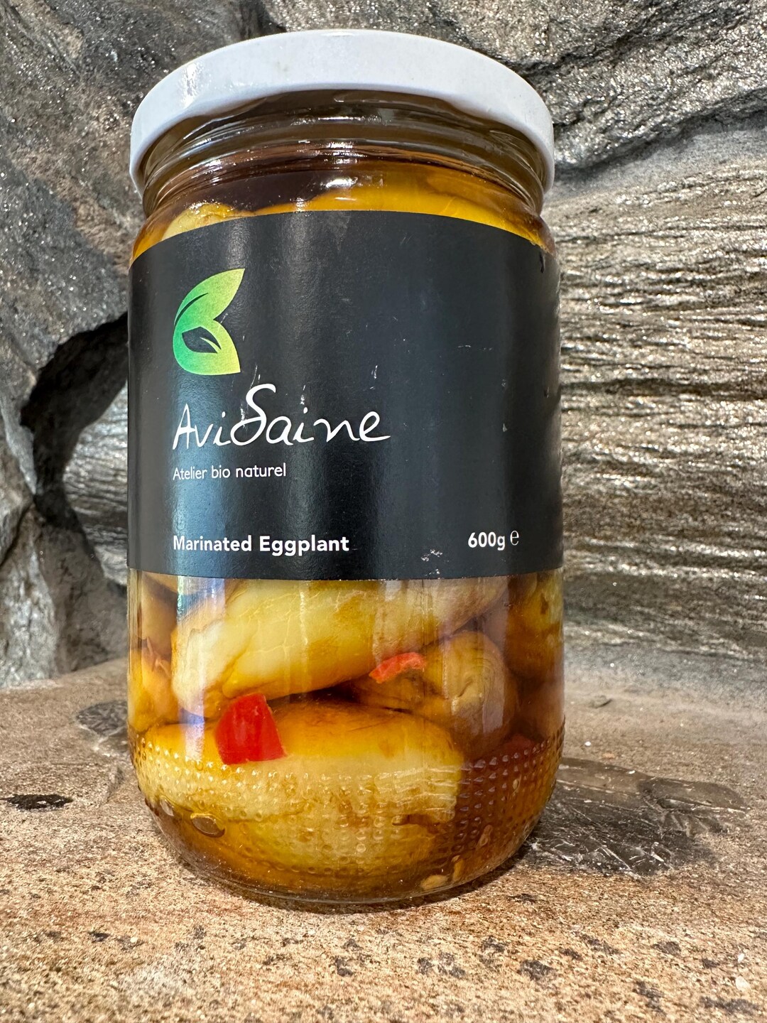 Lebanese Makdous - Pickled Stuffed Eggplant - 600g - Made in Lebanon ...