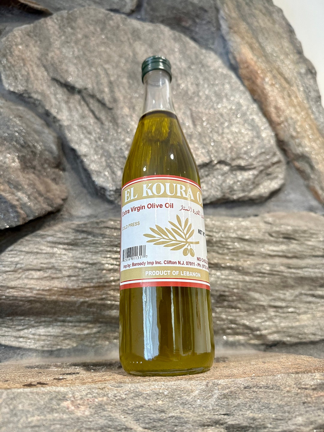 Lebanese Olive Oil - Extra Virgin - Made in Lebanon - Cold Pressed - 16 ...