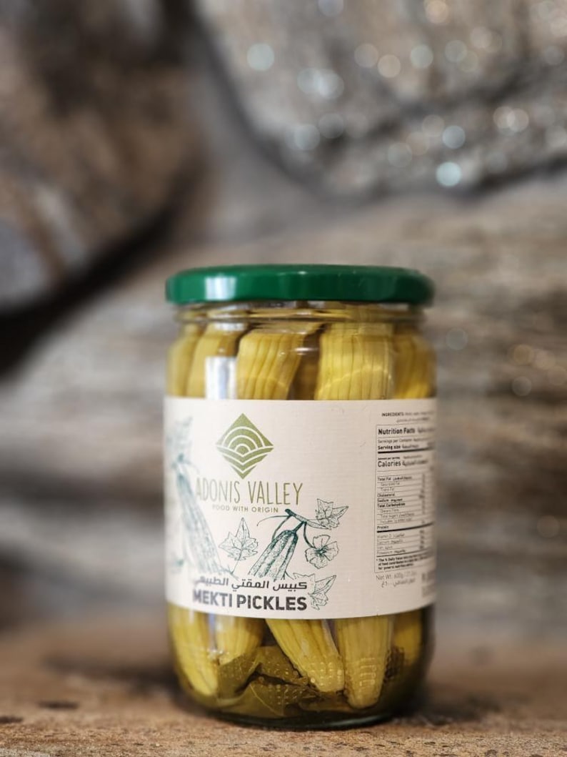 Lebanese Pickled Cucumbers - Mekti Pickles - Made in Lebanon - 600g - Etsy