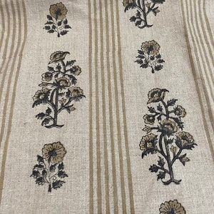 Linen Fabric Block Print Fabric in Summers Soft Linen Fabric - Best for ...