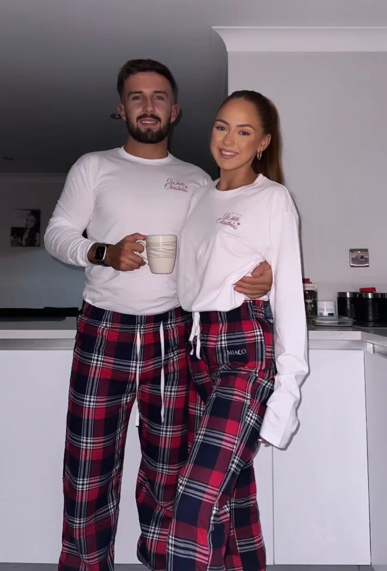 Couples Matching Christmas Pyjamas - Etsy UK