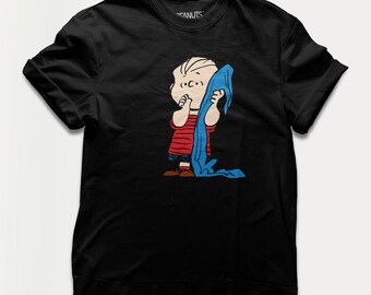 Linus Peanuts Shirt - Etsy