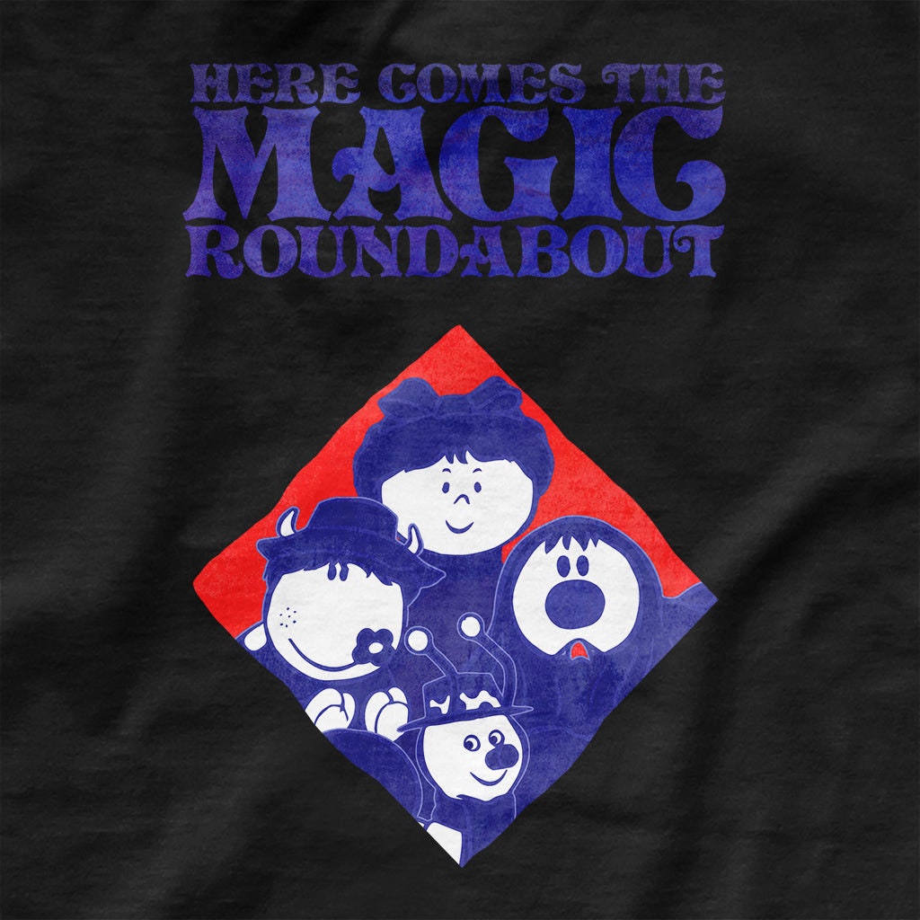 The Magic Roundabout Retro Blue Tone Diamond Men's T-Shirt sold by ...