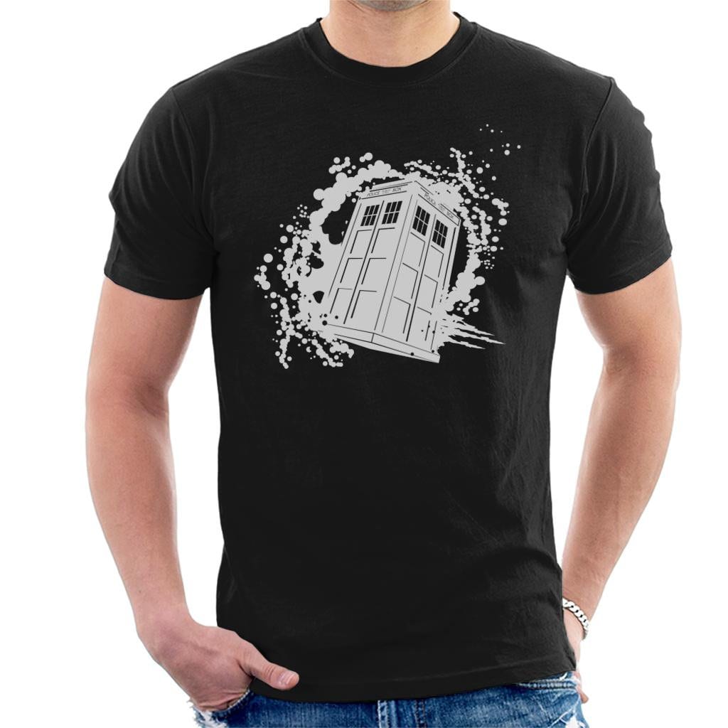 Tardis White Outline