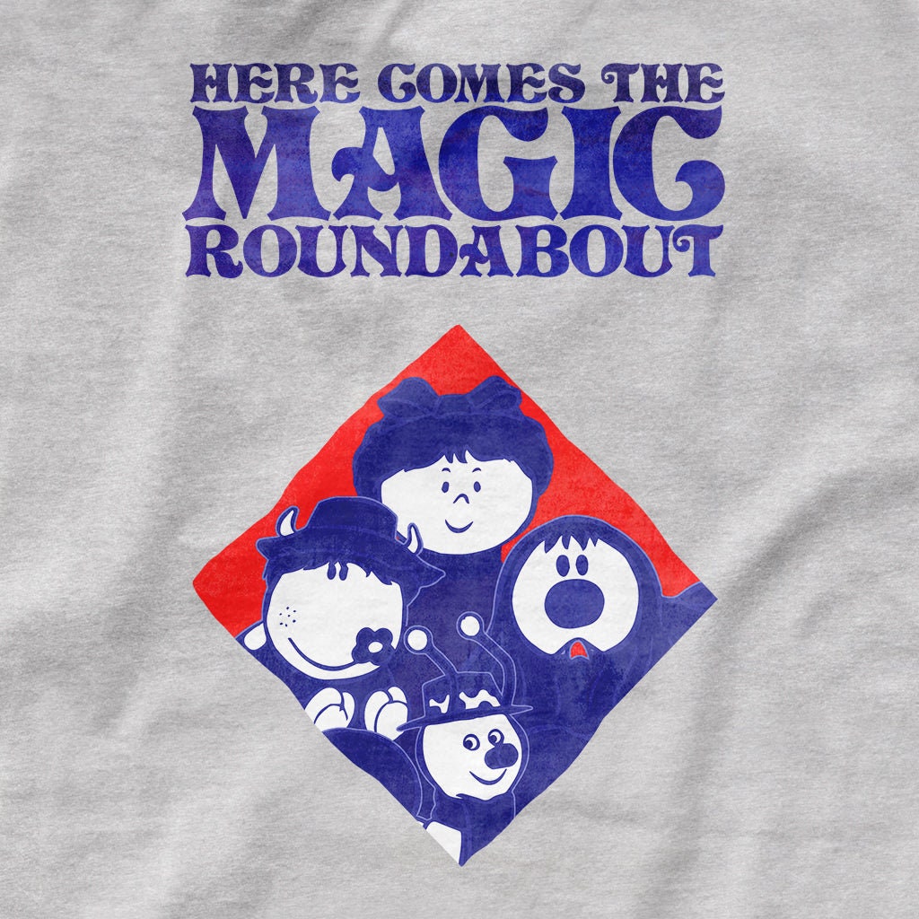The Magic Roundabout Retro Blue Tone Diamond Men's T-Shirt sold by ...
