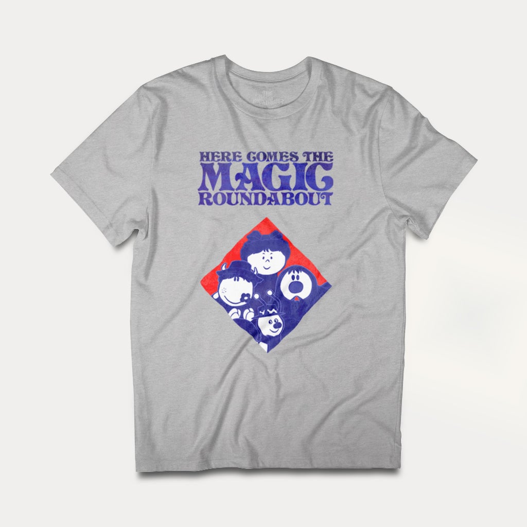 The Magic Roundabout Retro Blue Tone Diamond Men's T-Shirt sold by ...