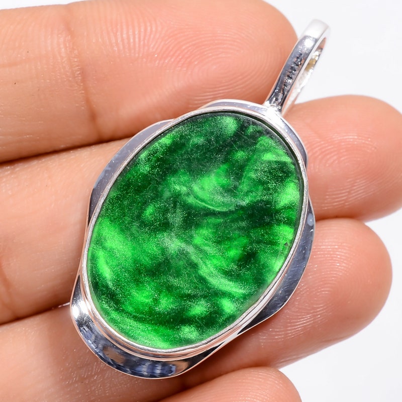 Tsavorite Necklace - Etsy