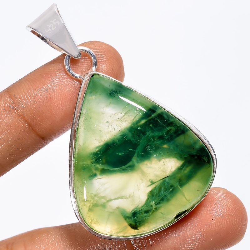 Prehnite Jewelry - Etsy