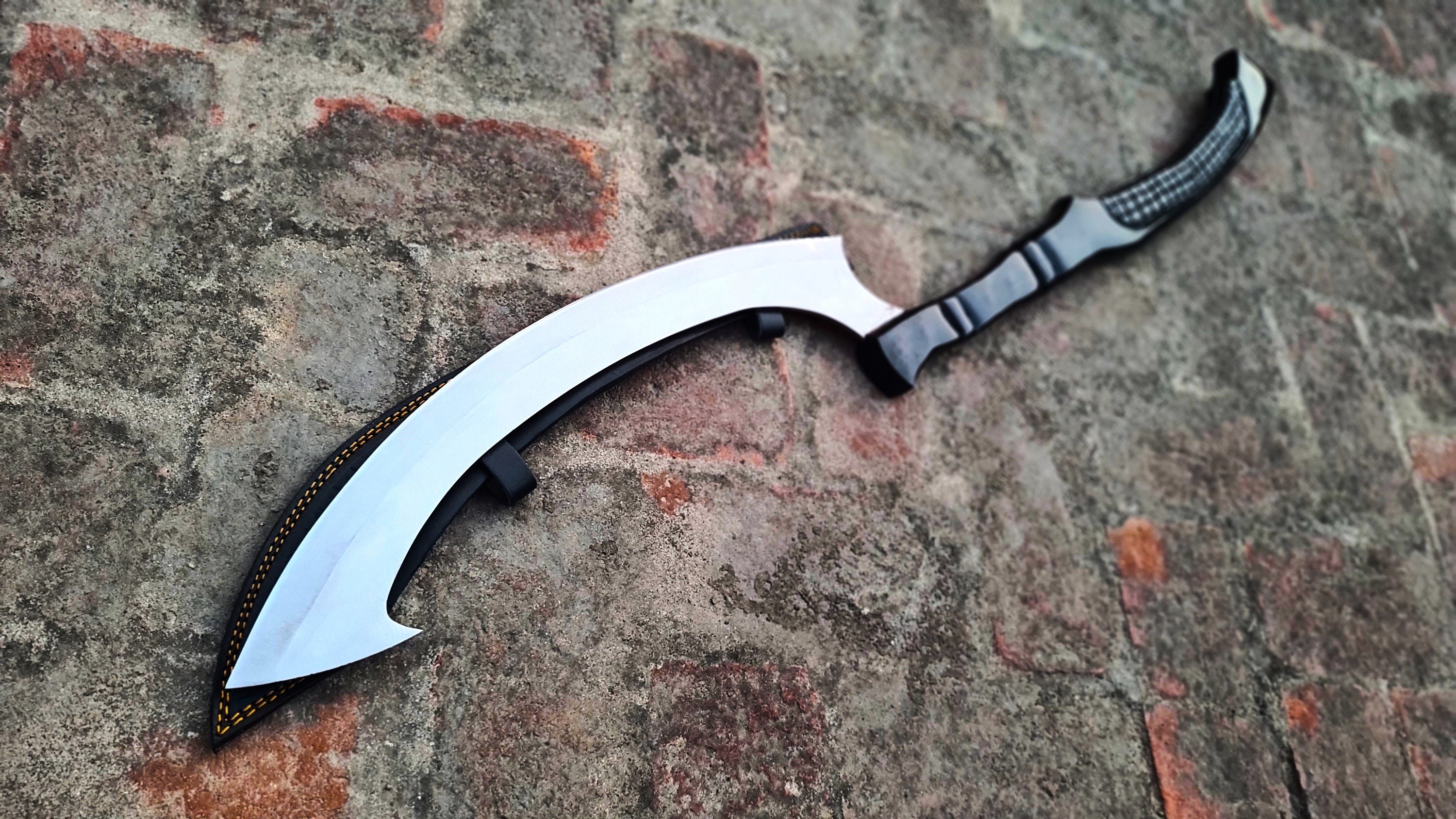 Custom Handmade Stainless Steel High Carbon Khopesh Sword | Traditional ...