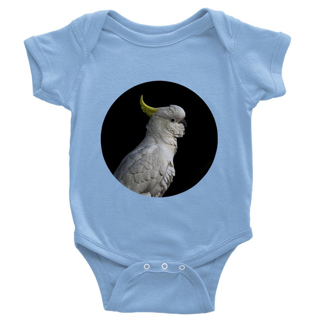 Sulphur-crested Cockatoo Classic Baby Short Sleeve Bodysuit - Etsy