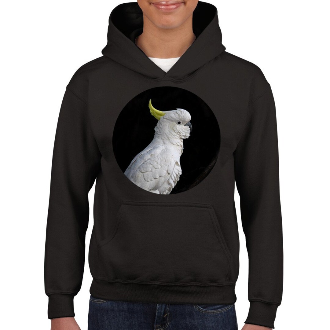 Sulphur-crested Cockatoo - Classic Kids Pullover Hoodie - Etsy