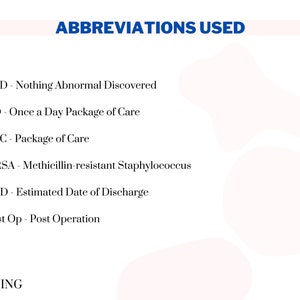 Nursing Handover Template, Bedside Handover Sheet, Clinical Nursing ...