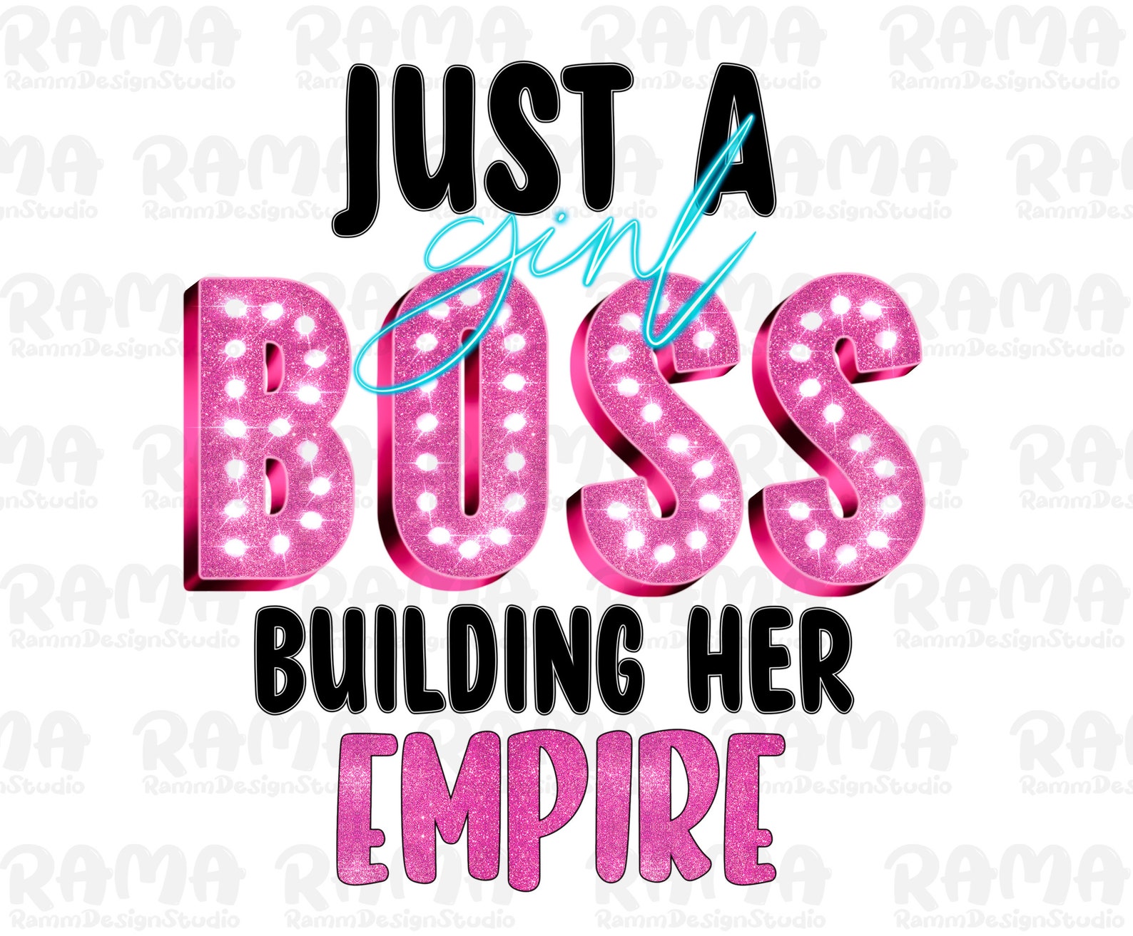 Just a Girl Boss Building Her Empire Png Sublimation Design - Etsy