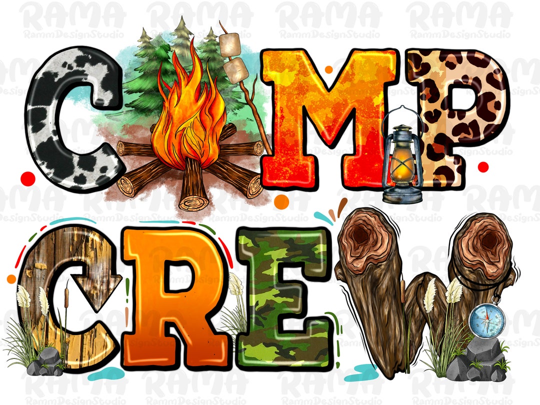 Western Camp Crew Png Sublimation Design Download,camping Png,camp Life ...